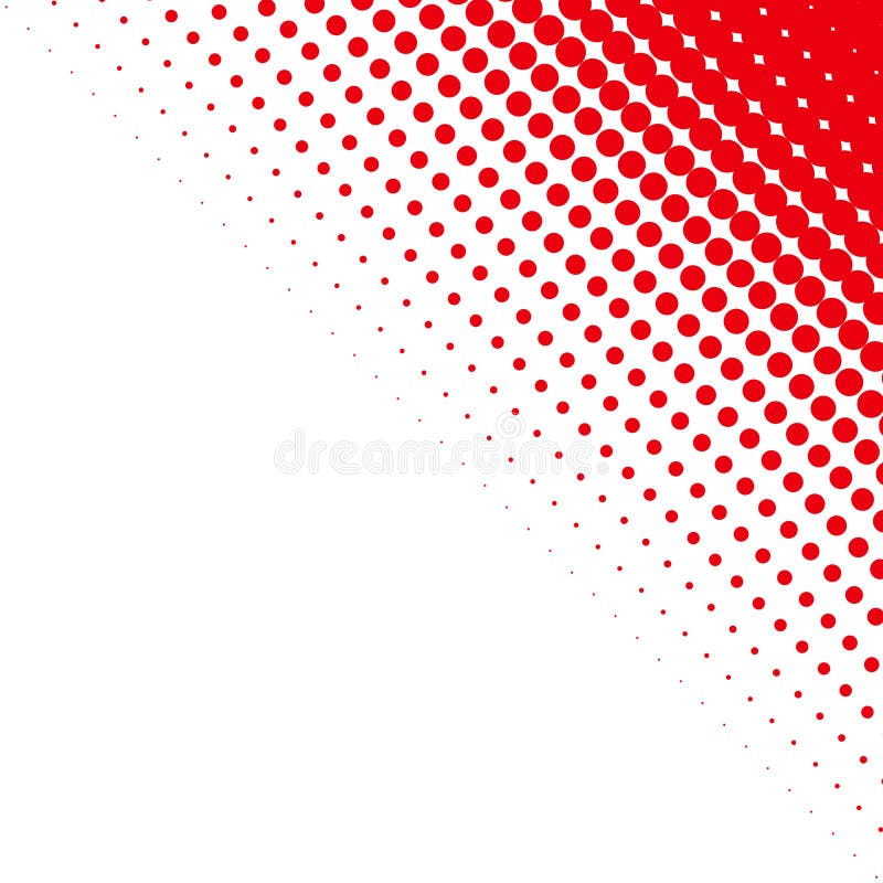 Diagonal Gradient Dotted Background Banner Red White Stock Illustration ...