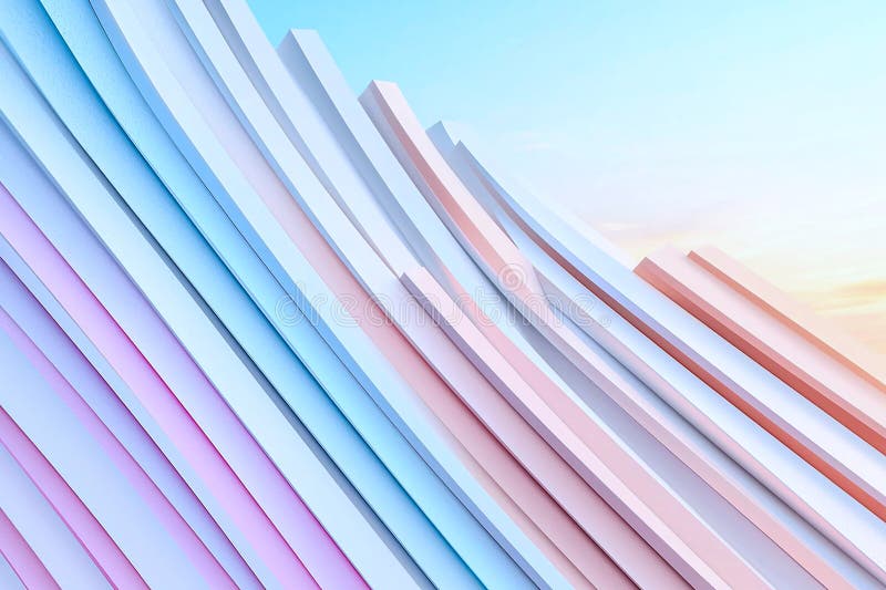 Diagonal Gradient Lines Fade into White, Showcasing a Clean and ...