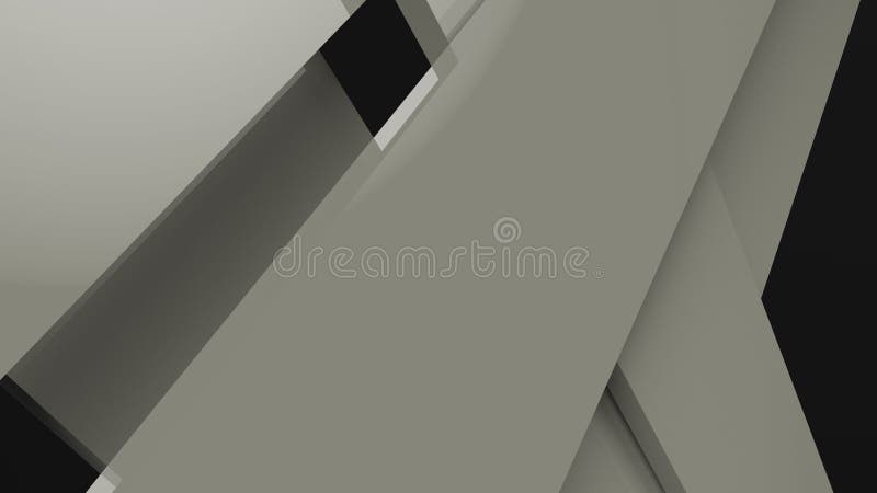 Diagonal Gray Dynamic Stripes on White Background. Modern Abstract ...