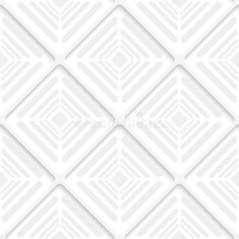 Offset Squares Seamless Geometric Pattern. Emboss, Indent Squares ...