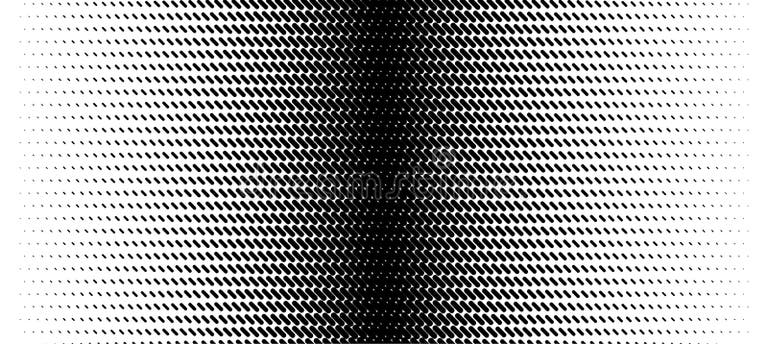 Diagonal Halftone Gradient Background with Black Dots and Lines Creating Abstract Textured ...