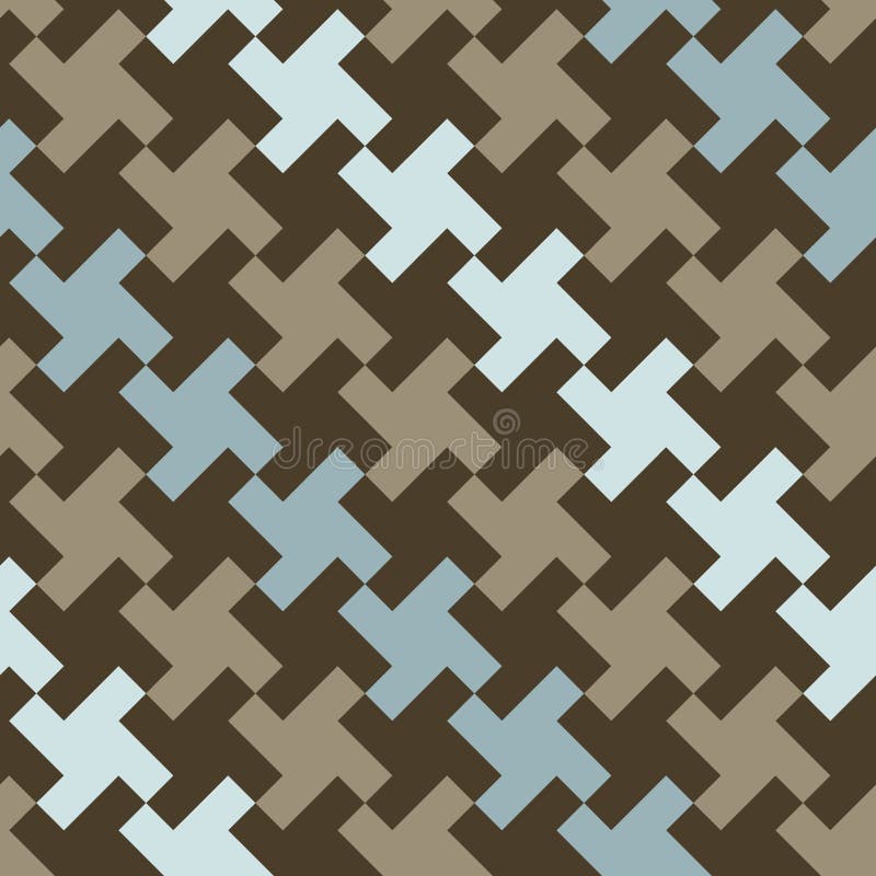 Multi Colored Houndstooth Fabric Stock Vector - Illustration of shirt ...