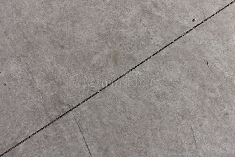 Diagonal Joint between Two Light Gray Concrete Slabs Stock Image ...