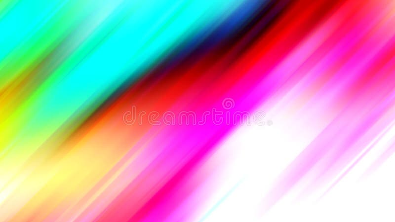 Diagonal Rainbow Abstract Stripes Blur Gradient Stock Illustration ...