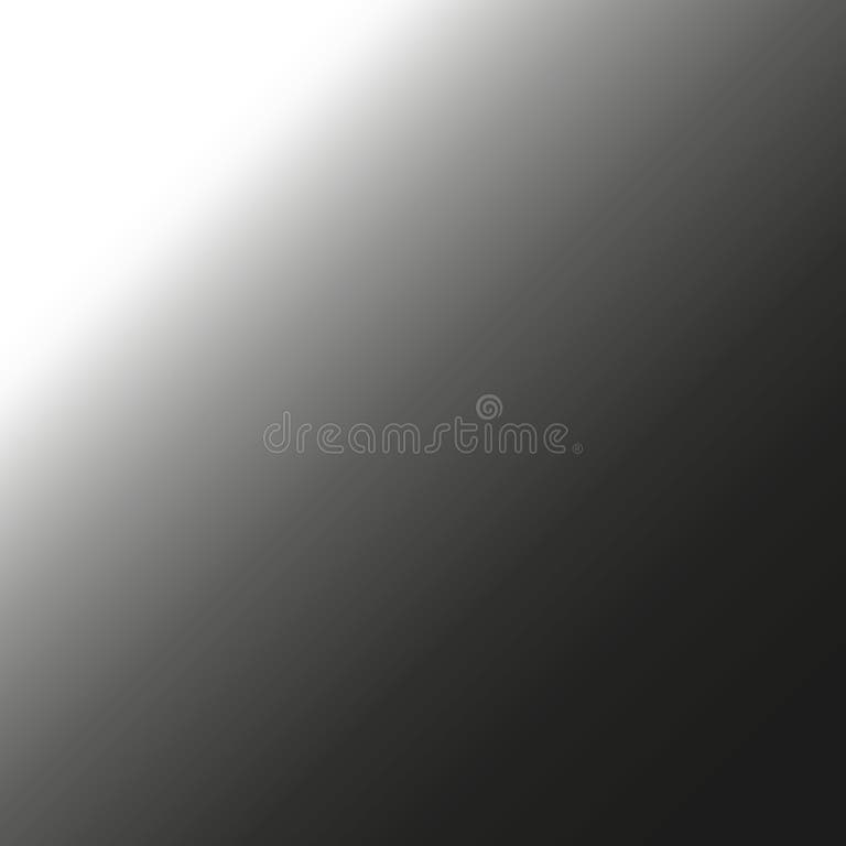 Diagonal Light Fade. White Black Gradient. Smooth Vector Layout. Soft ...