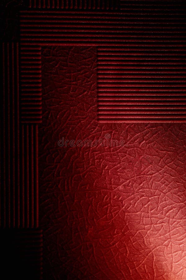 Diagonal Light Red Narrow Beam of Light on a Background with a Pattern ...