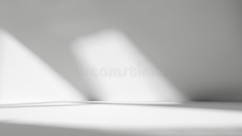 Diagonal Light and Shadows on Grey Minimalist Background Stock ...