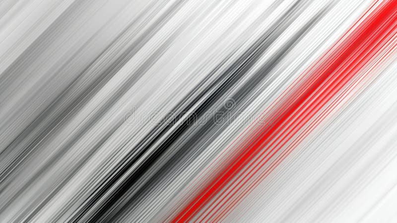 A Diagonal Line of Red and Black Stripes on a White Background. Stock ...