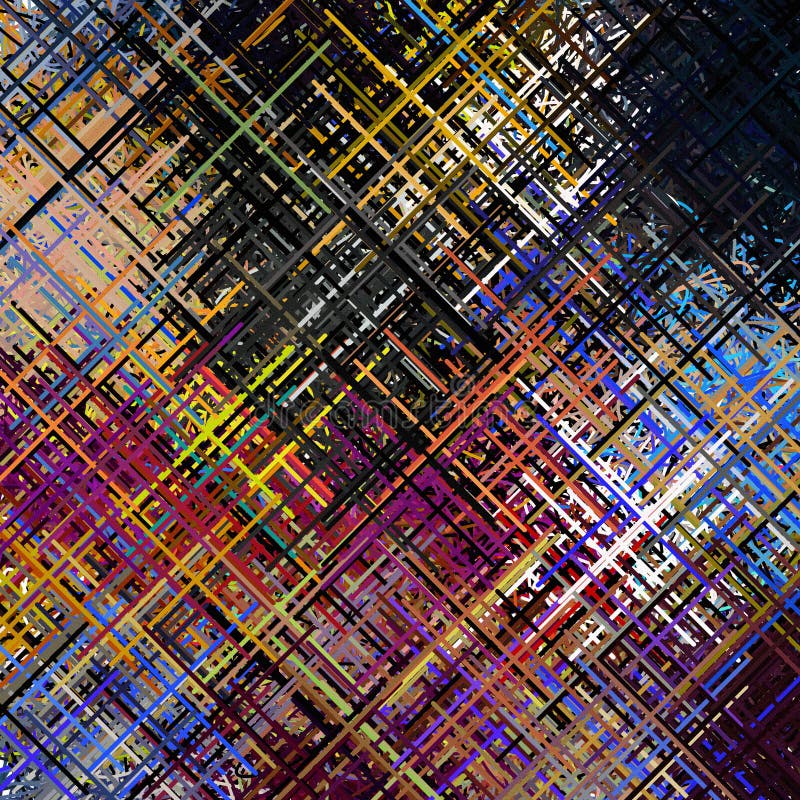 Diagonal Lines Art Abstract Stock Illustration - Illustration of ...