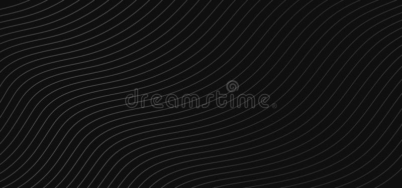Diagonal Lines Halftone Effect on Black Background Stock Illustration ...