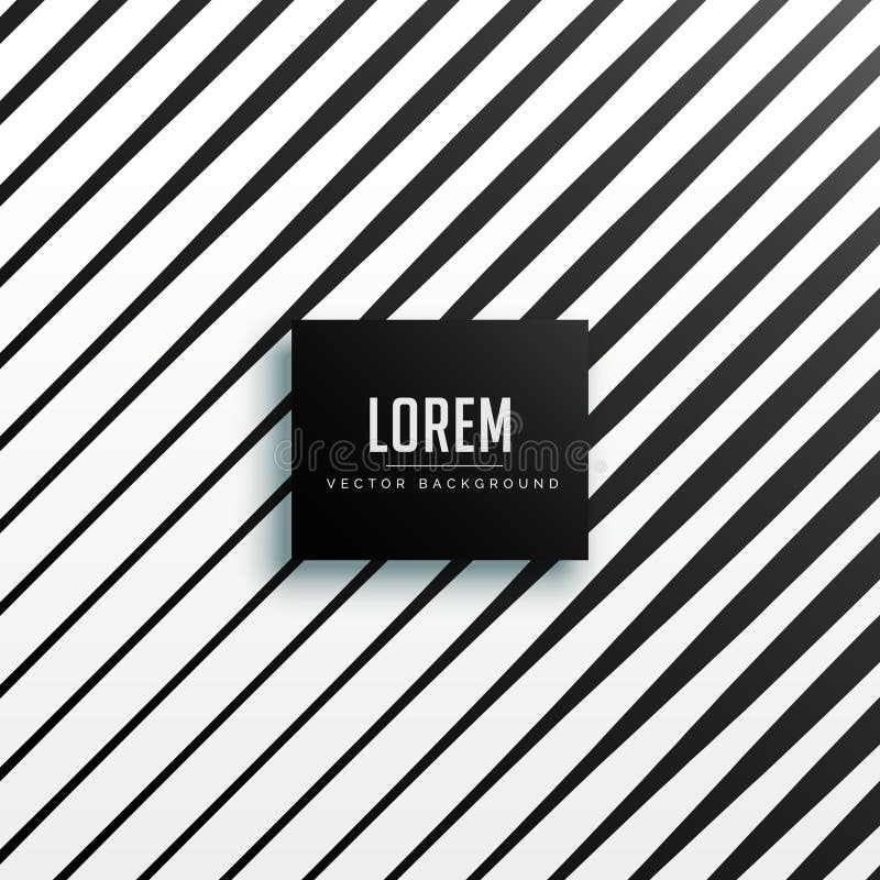 Diagonal Lines Pattern, Vector Illustration Black Abstract Backg Stock ...