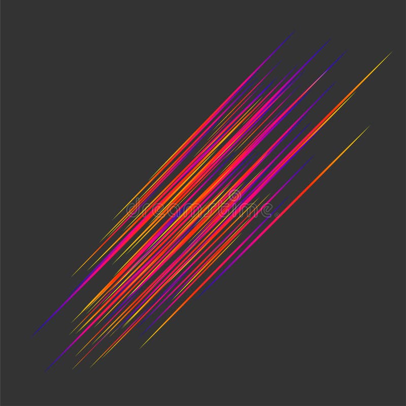 Diagonal Lines, Symbol of Speed and Movement Stock Vector ...