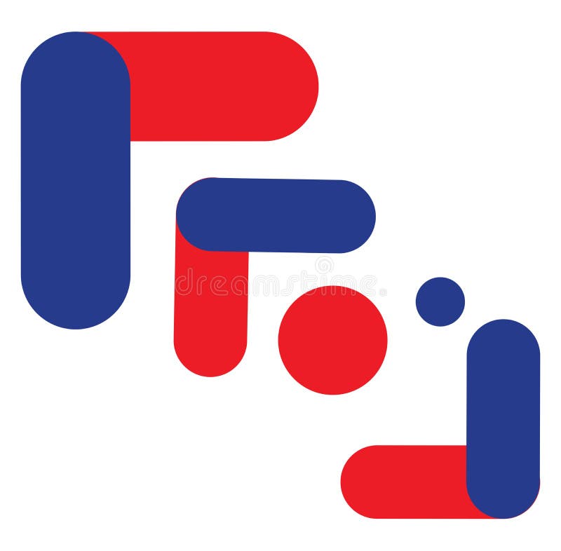 Diagonal logo, icon stock vector. Illustration of logo - 259399892