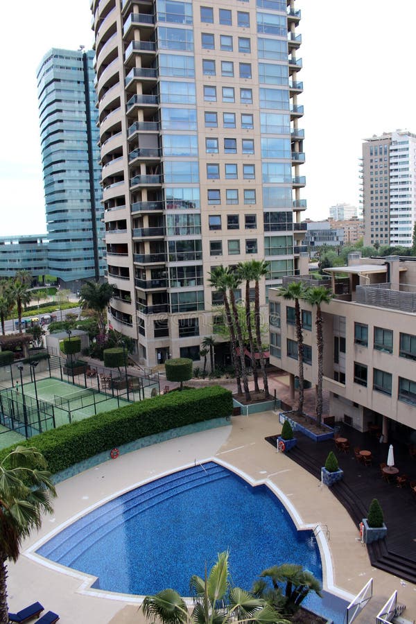 Diagonal Mar District stock image. Image of diagonal - 43896953