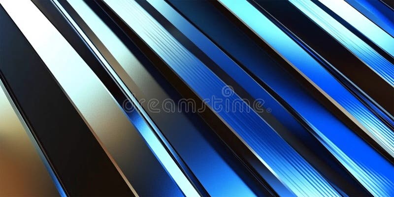 Wallpaper with Metal Panels that Sparkle in the Sun Stock Illustration ...