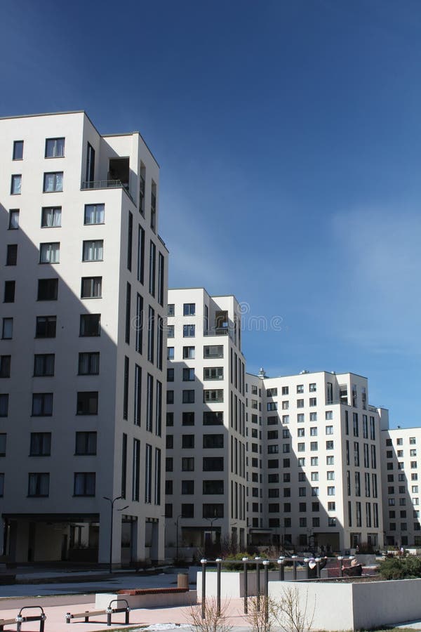 Diagonal of the Modern City Stock Photo - Image of essence ...