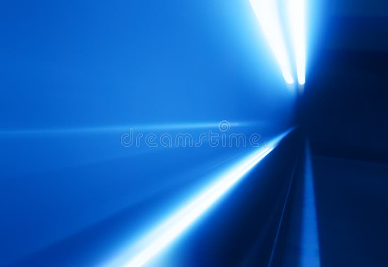 Diagonal Motion Blur Neon Blue Light Ray Background Stock Image - Image ...