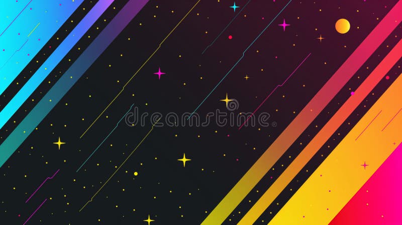 Diagonal Multicolored Stripes with Scattered Stars and a Singular ...