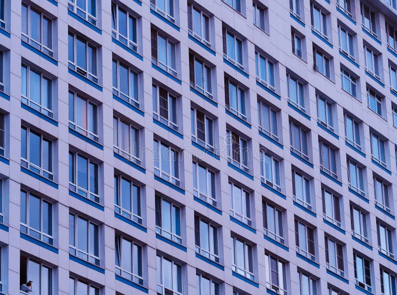 Diagonal Multiple Windows of Skyscraper Backdrop Stock Photo - Image of ...