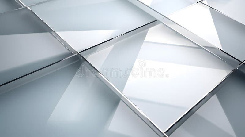 Diagonal Overlapping Clear Glass Panels, Abstract Background by ...