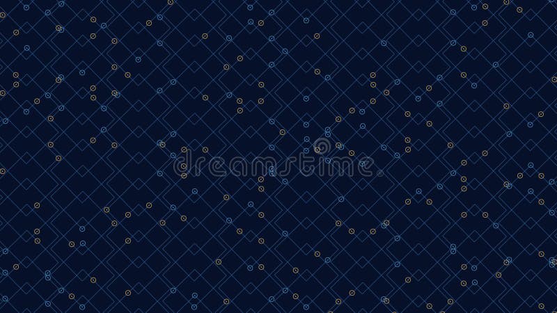 Diagonal, Overlapping Diamond Pattern in Blue and Brown Stock Video ...