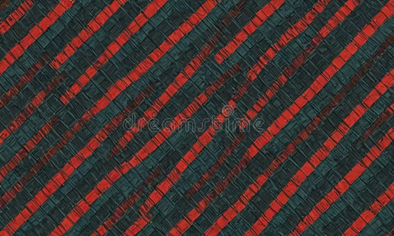 Diagonal Pattern Alternating Red and Green Stripes Creates Visually ...
