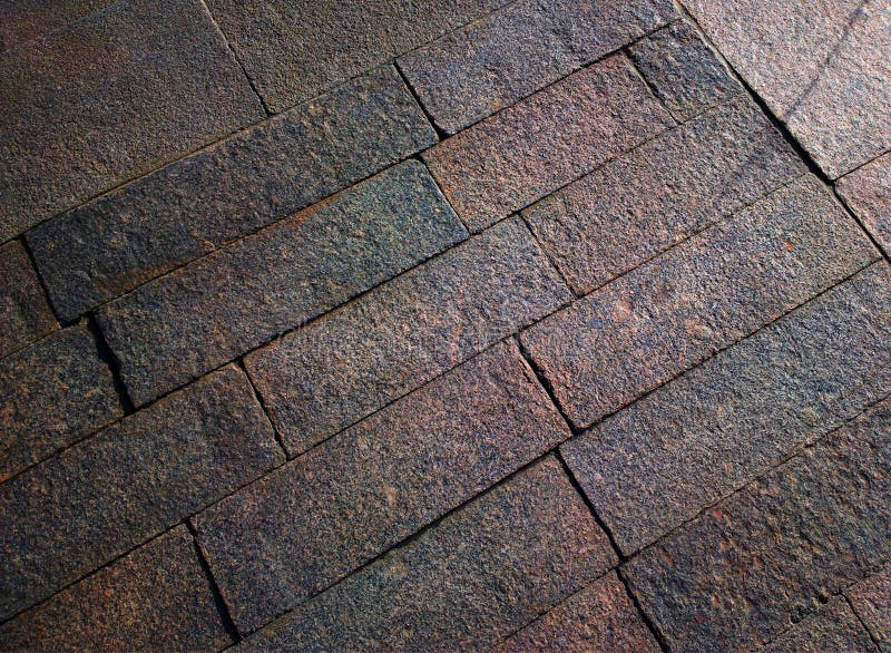 Diagonal Pavement Blocks Pattern Stock Image - Image of pavers, outside ...