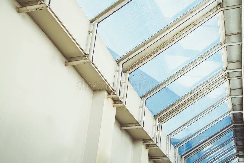 Diagonal Perspective Architecture Stock Image - Image of modern ...