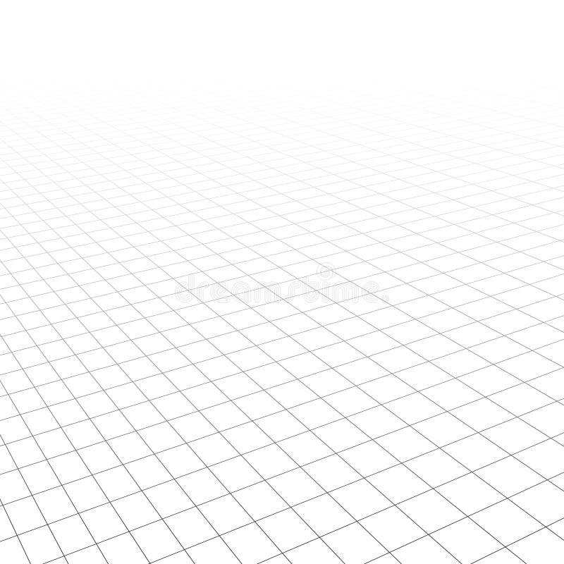 Diagonal Perspective Grid 3 Stock Vector - Illustration of area, plan ...