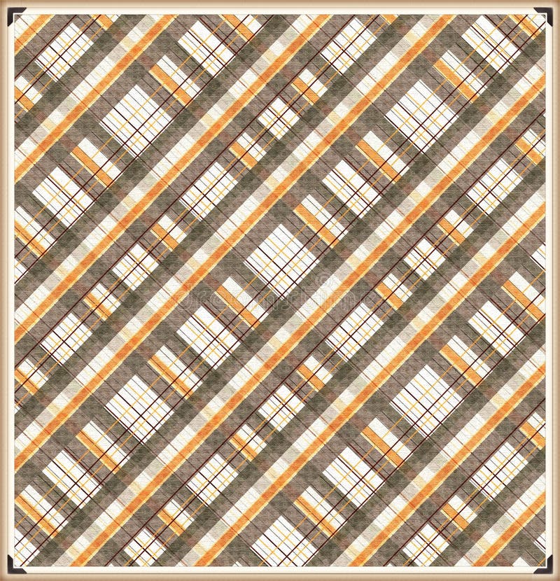 Diagonal Plaid in Nautical Style of the Strips and Stock Vector ...