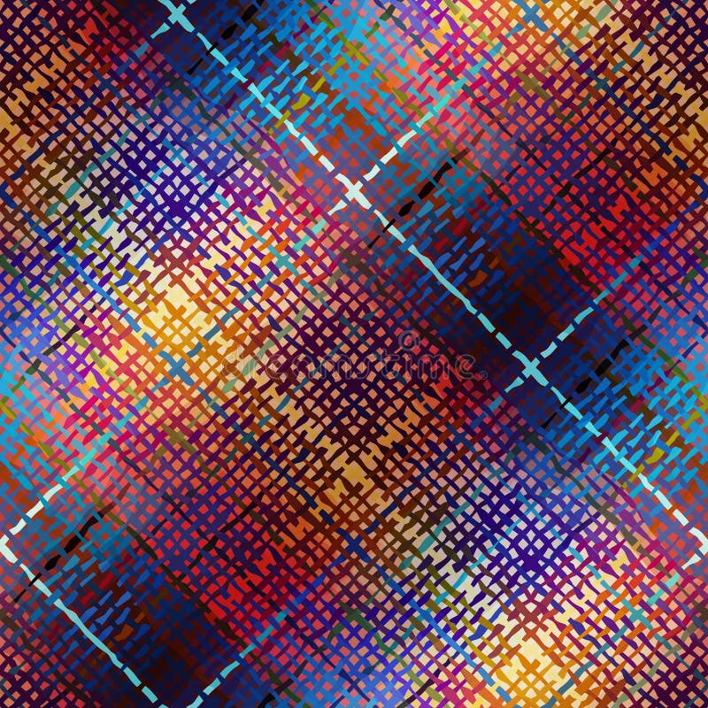 Diagonal plaid pattern. stock vector. Illustration of plaid - 79291354