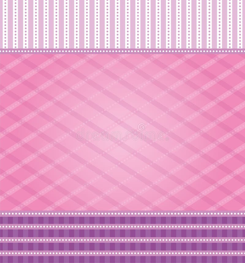 Diagonal Plaid Pattern in Shades of Pink Covers the Majority of the ...