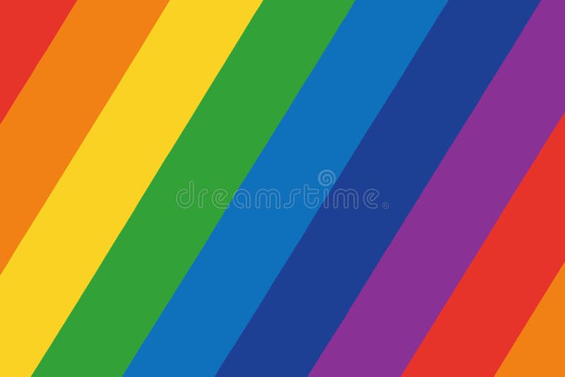 Diagonal Rainbow Stripes Abstract Background Design Stock Vector ...