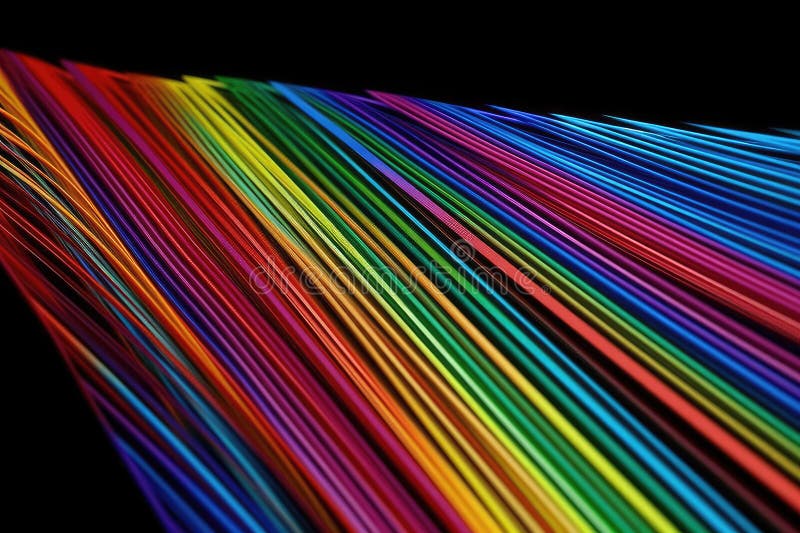 Diagonal Rainbow Stripes These Images Feature Rainbow Stripes Stock Illustration Illustration