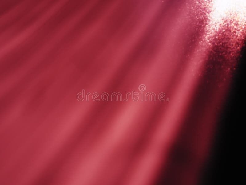 Diagonal Rays of Light on a Red Pink or Burgundy Background. Blurred ...