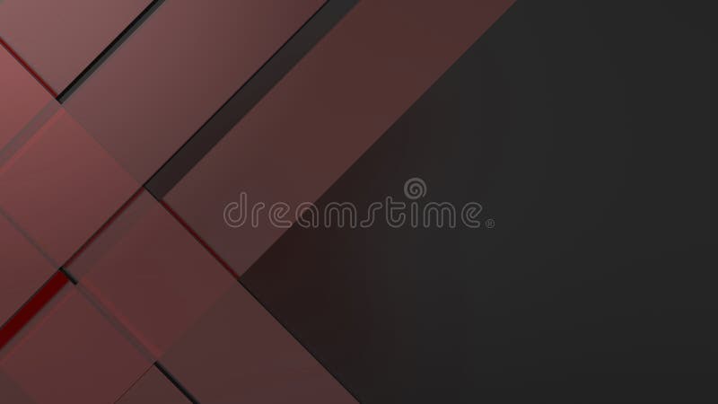 Diagonal Red Dynamic Stripes on Black Background. Modern Abstract 3d ...