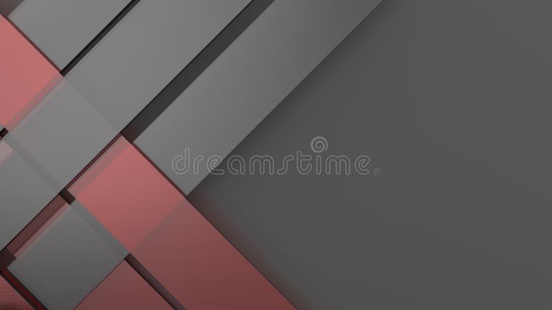 Diagonal Red Dynamic Stripes on Black Background. Modern Abstract 3d ...