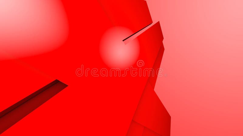 Diagonal Red Dynamic Stripes on Color Background. Modern Abstract 3d ...