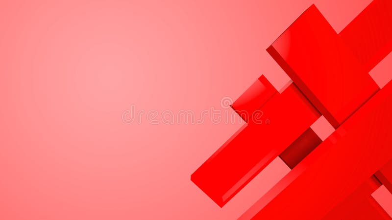 Diagonal Red Dynamic Stripes on Color Background. Modern Abstract 3d ...
