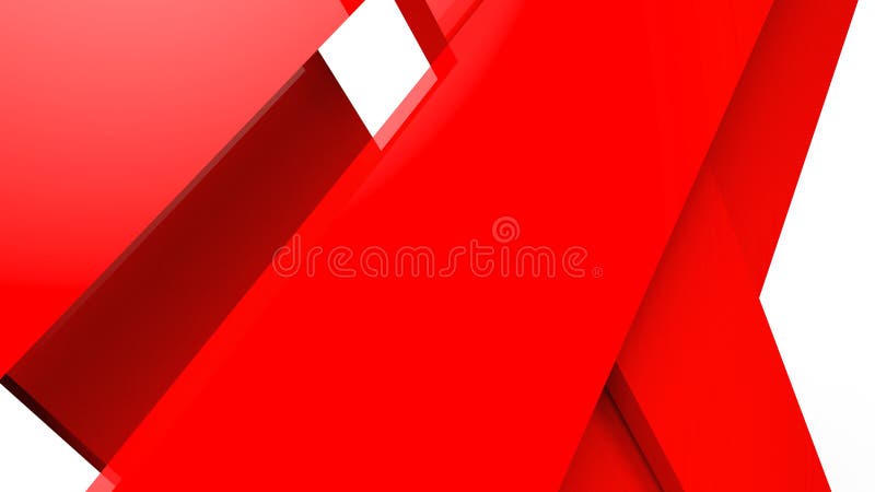 Diagonal Red Dynamic Stripes on White Background. Modern Abstract 3d ...
