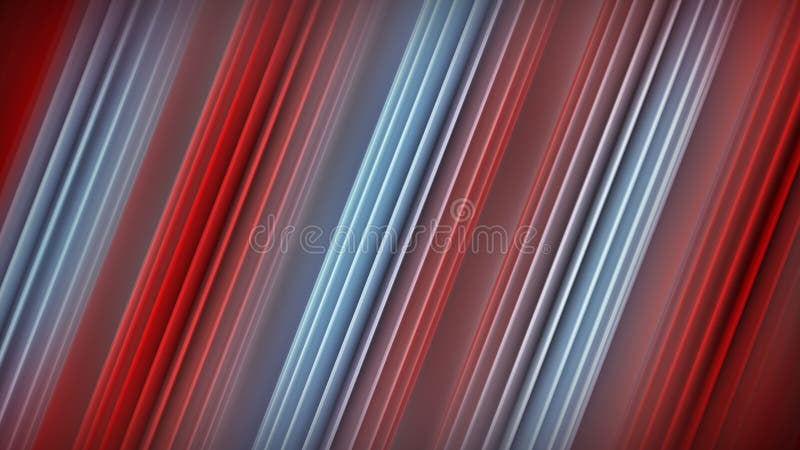 Diagonal Red Lines Abstract 3D Rendering Stock Illustration ...