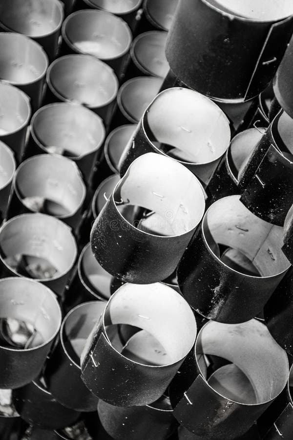 Diagonal Repeating Monochrome Industrial Pattern Stock Photo - Image of ...