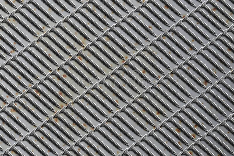 Diagonal Rust Display Cement Board Screws Construction Sharp Point ...