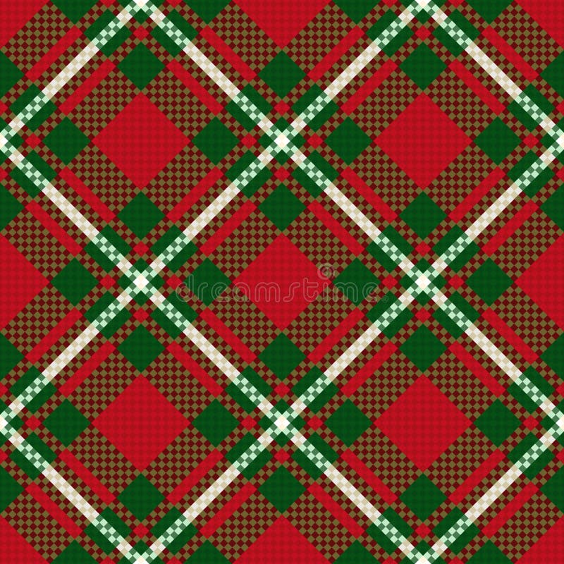 Seamless Checkered Dark Vector Pattern Stock Vector - Illustration of ...