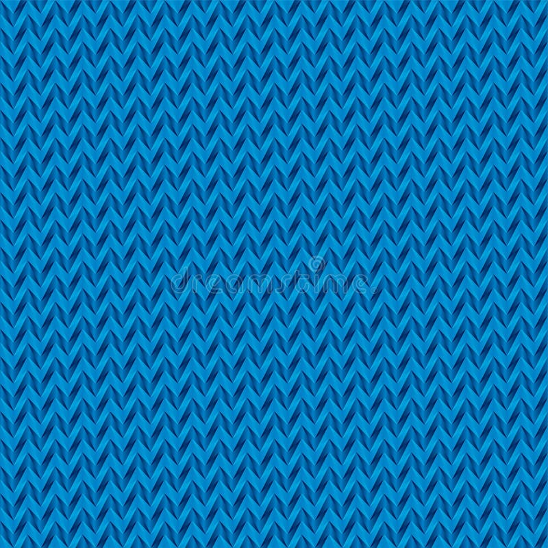 Diagonal Seamless Chevron Background in Blue Tones Stock Illustration ...