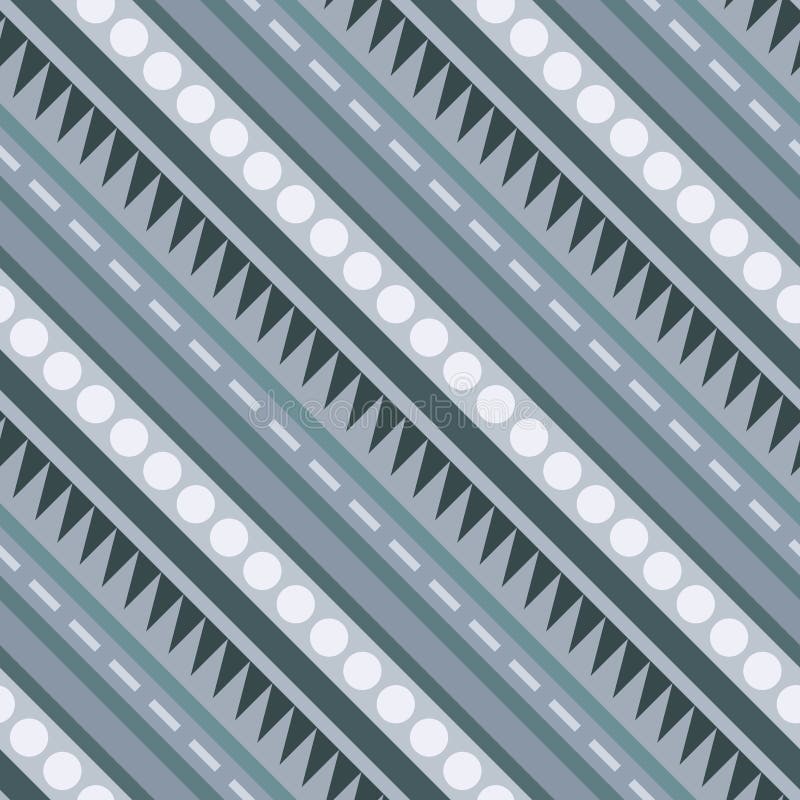 Diagonal Seamless Pattern Ethnic Motif Stock Vector - Illustration of ...