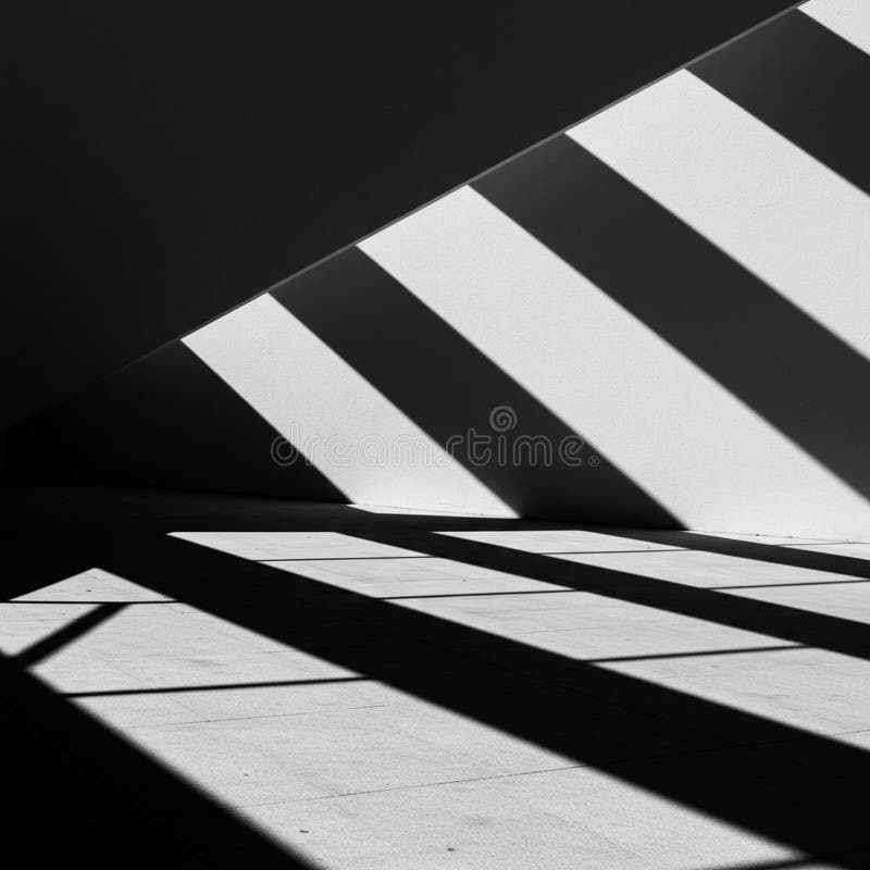 Diagonal Shadows Cast from a Structure Create Bold, Contrasting Lines ...