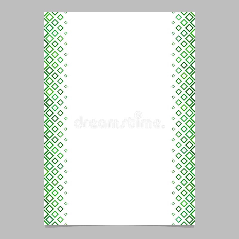 Diagonal Square Pattern Page Template - Vector Graphic from Squares in ...