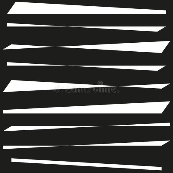 Diagonal Stripe Pattern. Abstract Black and White Design. Vector ...
