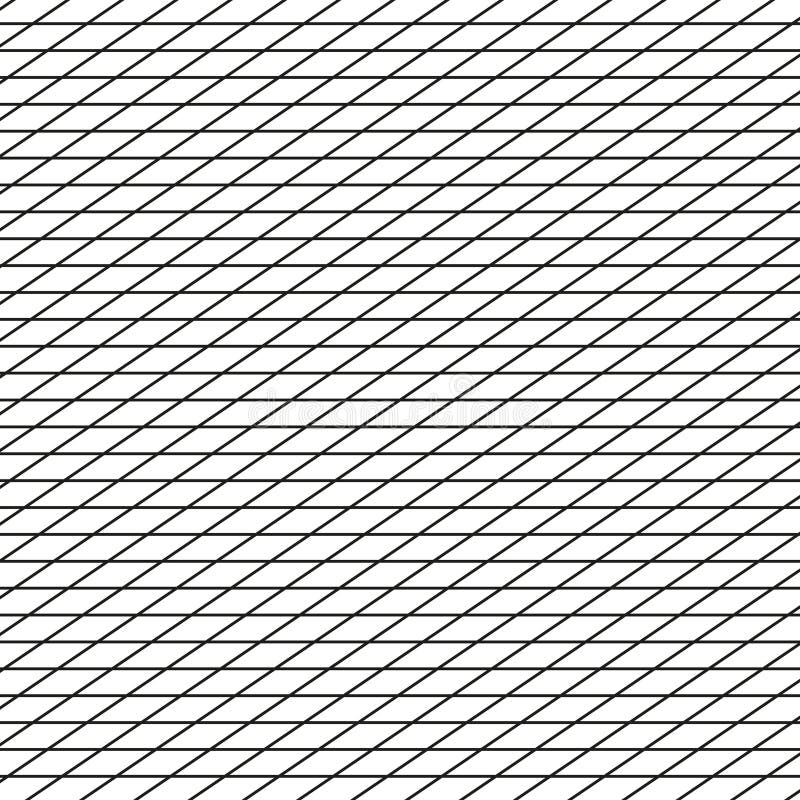 Diagonal Stripe Pattern. Black Thin Line Texture. Simple Abstract ...